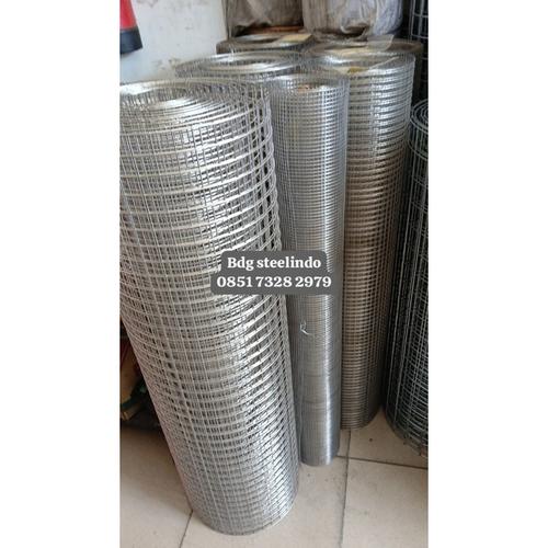Jual Kawat Loket Stainless steel 25x25 x 2mm x 1m x 30m / Wire Mesh Rol ...