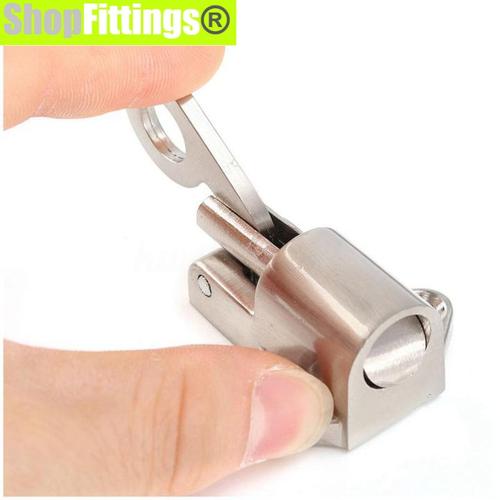 Jual Grendel Pengait Kunci Jendela Home Security Spring Slide Bolt ...