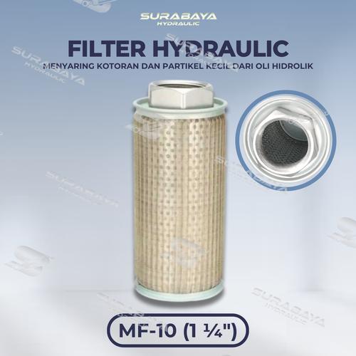 Jual MF-10 | Suction Filter Hydraulic 1 1/4" MF10 MF 10 Filter Oli ...