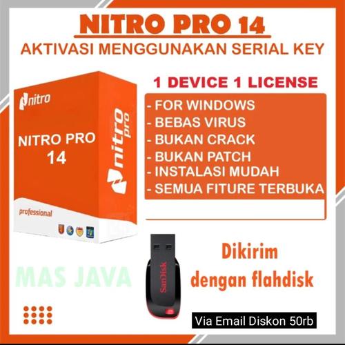Jual NITRO PDF Editor - Nitro Pro 14 Full Version original License Key ...