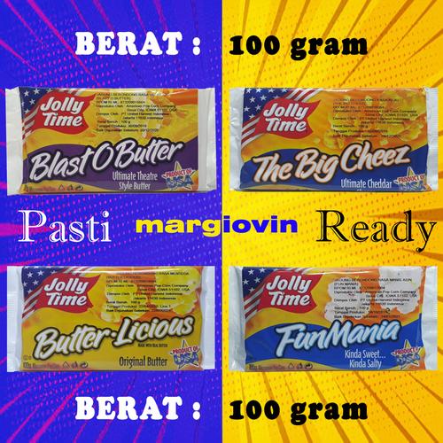 Jual Harga PROMO - Popcorn JOLLY TIME - Aneka Rasa Popcorn - TBC ...