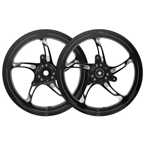 Jual VND Velg Racing New Speed 185x14 & 215x14 - Aerox Alpha - Black ...