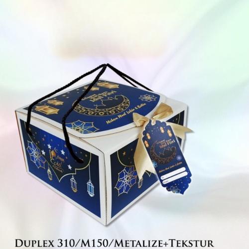 Jual Box Hampers Kue Lebaran Kotak Packaging Cookies Idul Fitri Ukuran ...