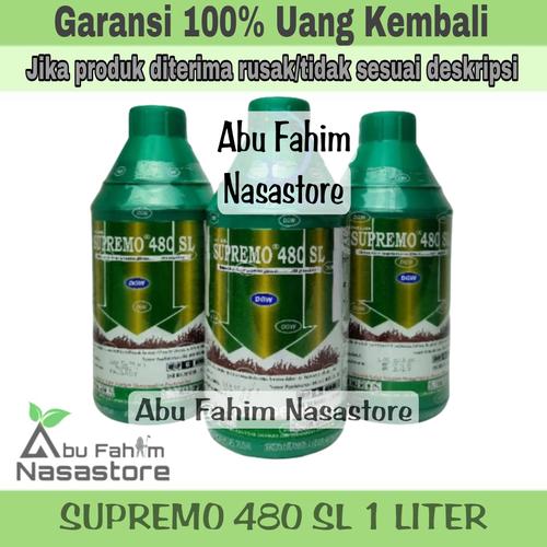 Promo SUPREMO 480 SL 1 LITER / RACUN RUMPUT ALANG ALANG / HERBISIDA ...