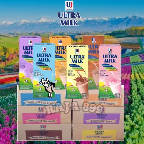 Jual ULTRA MILK SUSU UHT DUS 200ML X 24 PCS | SUSU ULTRA MILK UHT ...