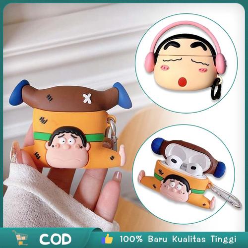 Jual Crayon Shin Chan Casing Airpods Generation Headphone Case Untuk ...