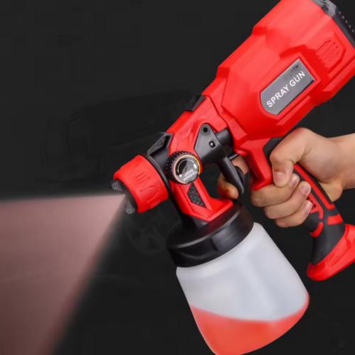Jual Alat Semprot Cat Dinding Spray Gun 1.8mm 800ml 550W Awet Murah ...