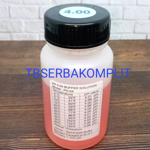 Jual Buffer Solution pH4 pH7 pH10 Cairan liquid For Kalibrasi pH Meter pH 4 pH 7 pH 10 Lutron ...