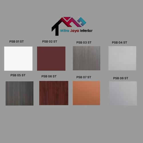Jual Plaswood sheetboard hiasan dinding tebal 8mm per lembar - PSB 01 ...