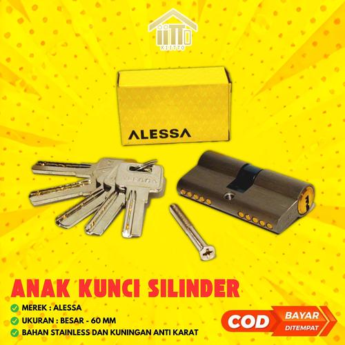 Jual CYLINDER ALESSA / SILINDER ALESSA / ANAK KUNCI KUNCI ALESSA UKURAN ...