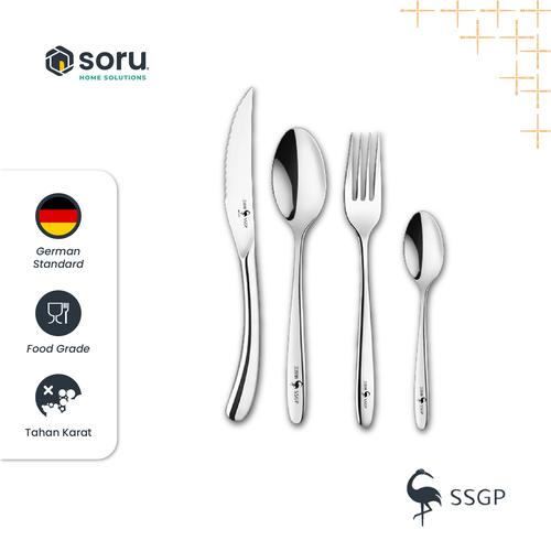 Promo SSGP Premium Stainless Sendok, Garpu, Sendok Teh Dan Pisau Makan ...