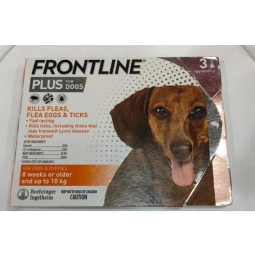 Jual Frontline Plus Dog S 0-10kg Obat Kutu Anjing (Box) - Jakarta Utara ...