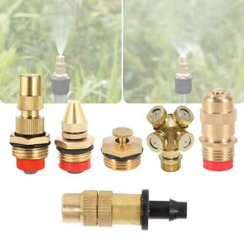 Jual nozzle sprayer kuningan nozel embun kabut sprinkle taman 1/2 inch ...