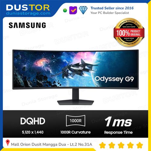 Promo SAMSUNG Odyssey G95 49" Curved DQHD 240Hz 1ms HDR10+ Gaming ...