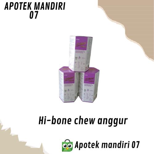 Jual HI-BONE ACTIVE/CHEW TABLET RASA ANGGUR ISI 30 TABLET - Kota Depok ...