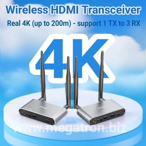 Jual 4K Wireless HDMI Transmitter & Receiver (Support 3 RX) - up to ...