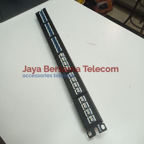 Jual Patch Panel Fiber Optik Panduit 48Core LC-LC Singlemode Lengkap Adapter LC-LC Duplex ...