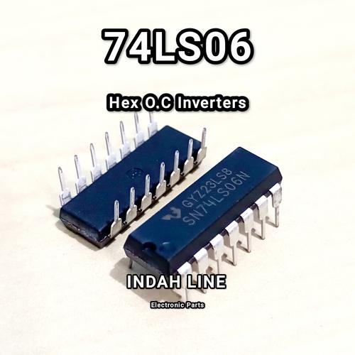 Jual IC TTL 74LS06 SN74LS06N SN74LS06 HD74LS06P - Kota Surabaya - Indah ...