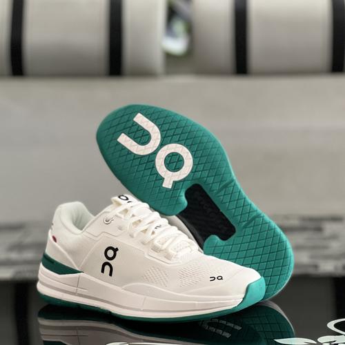 Promo SEPATU TENIS ON CLOUD ROGER WHITE MINT RUNNING /LARI SNEAKERS ...