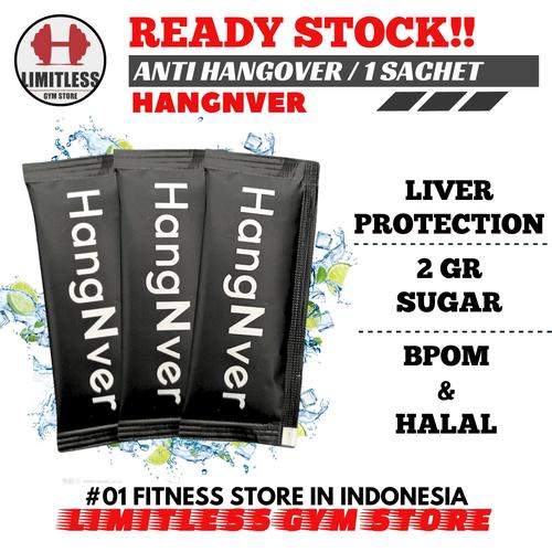 Promo HANGNVER Anti Hangover 1 sachet - Liver Support Detox Anti Mual ...