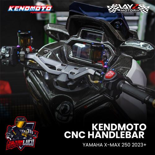 Jual Kendmoto Handlebar CNC Yamaha New XMAX Connected - Jakarta Barat ...