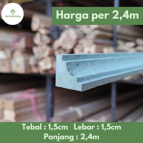 Jual JU-A24 LIST HMR HIJAU WALL MOULDING WAINSCOTING WALL PANEL - Kota ...