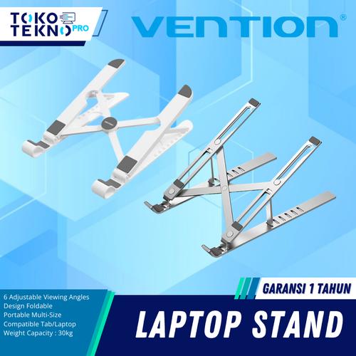 Promo Vention Laptop Stand Plastic / Alumunium Alloy Portable ...