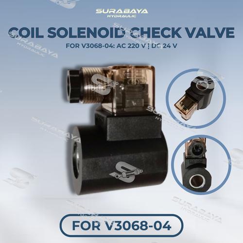 Jual Coil Solenoid Check Valve Hydraulic for V3068-04 AC220 DC24 | V ...