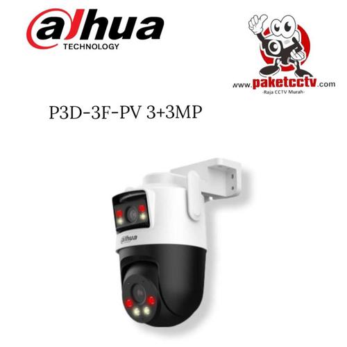 Jual D@HUA PICO P3D-3F-PV 3+3MP Outdoor Wi-Fi Dual-Lens Pan & Tilt ...