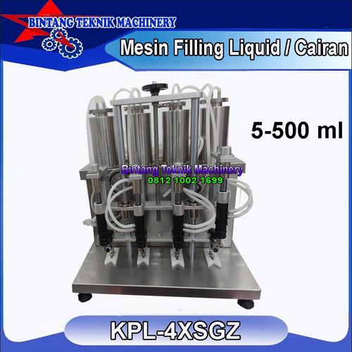 Jual Mesin Filling pengisi cairan liquid parfum 4 Nozzel otomatis - Kab. Tangerang - Bintang ...