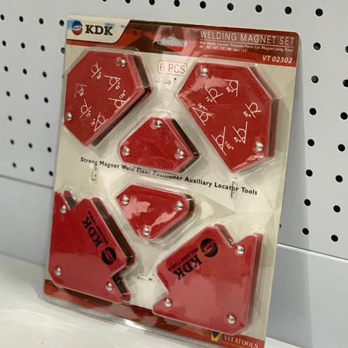 Jual Siku Magnet Untuk Las set 6PCS // Siku Las Magnetic Welding Holder ...
