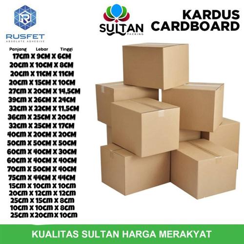 Jual KARDUS PACKING KARTON BOX Dus Kotak Packaging Polos tebal ...