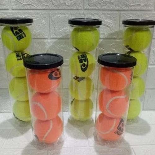 Promo Bola Tenis Lapangan As one isi 3 isi 4 - Bola tennis Soft AS ONE ...