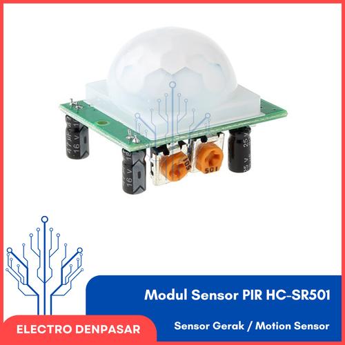 Jual HC-SR501 PIR MOTION SENSOR PYROELECTRIC INFRARED SENSOR - Kota ...