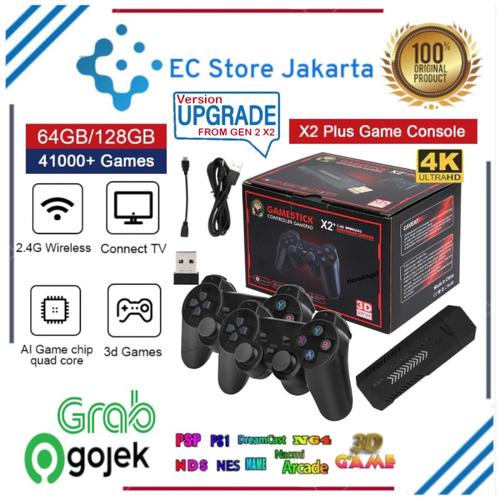 Jual Game Stick 4K Gen 2 Console Wireless Gamepad HDMI TV Retro Video ...