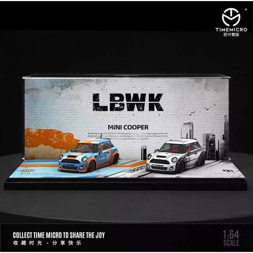 Jual TIME MICRO - MINI COOPER GULF and WHITE Manga Version set - scale ...