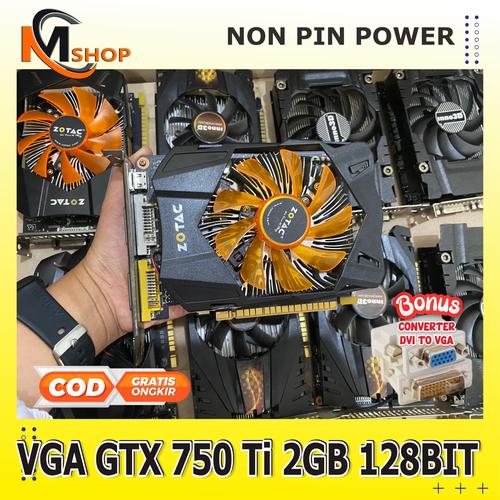 Jual VGA Card Gaming GTX 750 Ti 2GB | GTX 750 Ti 2 GB GDDR5 128Bit ...