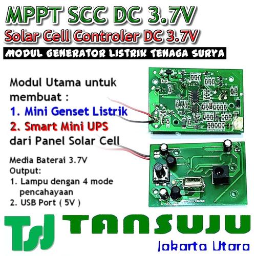 Jual MPPT Solar Cell Controller 3.7V Modul Generator Listrik Tenaga ...