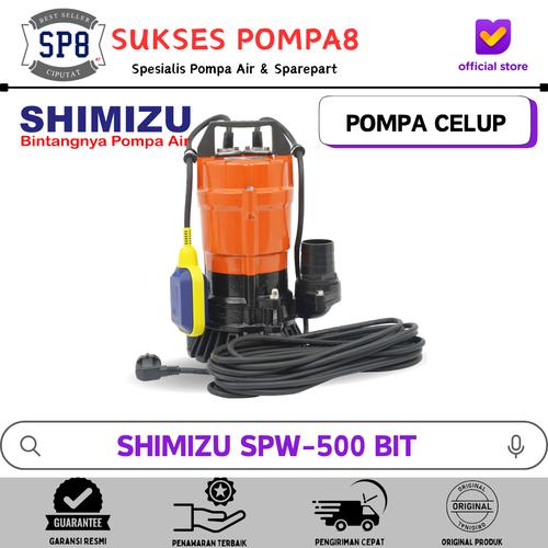 Jual Pompa Celup Shimizu SPW-500 BIT / Submersible Pump Shimizu 500W ...