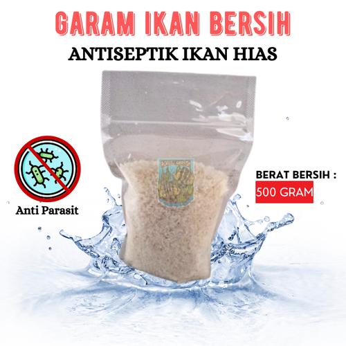 Jual Garam Ikan Garam Krosok Non Yodium 500Gr Antiseptik Ikan Hias Anti ...