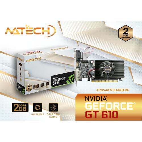 Jual VGA NATECH GT 610 2GB DDR3 - Jakarta Pusat - Jaya Intel Comp | Tokopedia