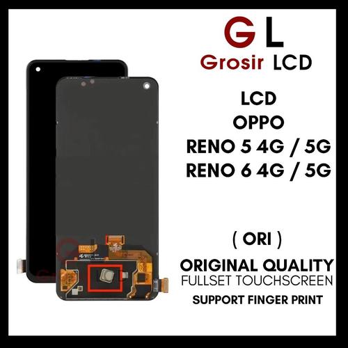 Jual ORIGINAL!! LCD Oppo Reno 5 4G / LCD Oppo Reno 6 4G / LCD Reno 5 5G ...