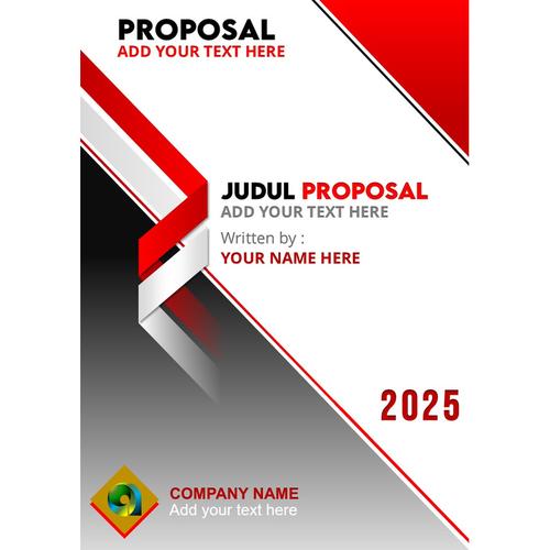 Jual Cover Buku Makalah Bentuk Format PPTX Plus Ukuran 21x29.7cm Model ...