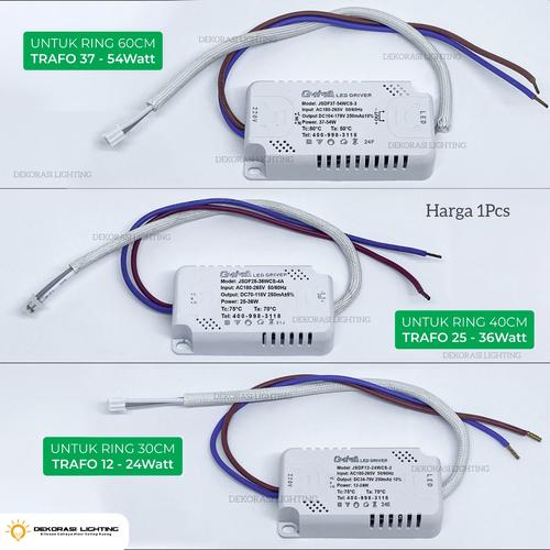 Jual Lampu strip trafo untuk lampu gantung led ring strip - Trafo ...