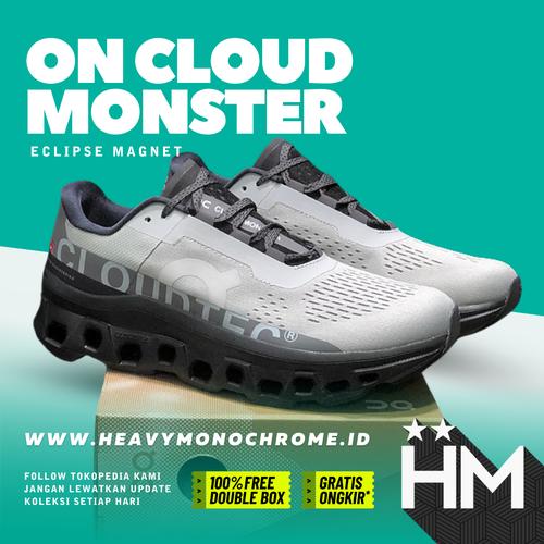 Jual On Cloudmonster Eclipse Magnet Sneaker (Size 36-45) - 36 - Kota ...