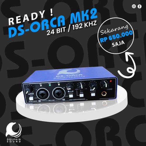 Promo Dolphin Sound DS-ORCA MK2 ORCA DSORCA Audio Interface Laptop ...