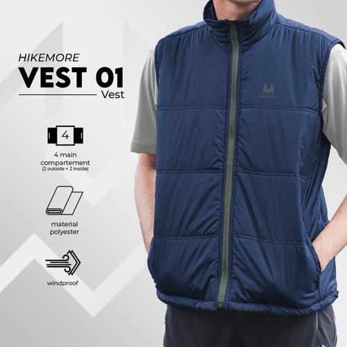 Promo Jaket Rompi Motor Vest Pria Bikers Outdoor Hikemore 01 Original ...