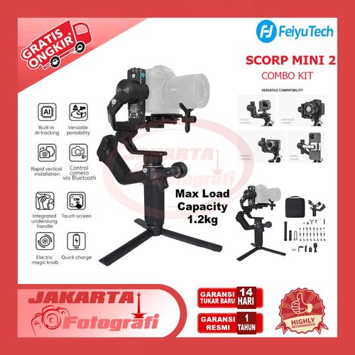 Promo Feiyu SCORP MINI 2 COMBO KIT Gimbal Stabilizer Camera Feiyutech ...