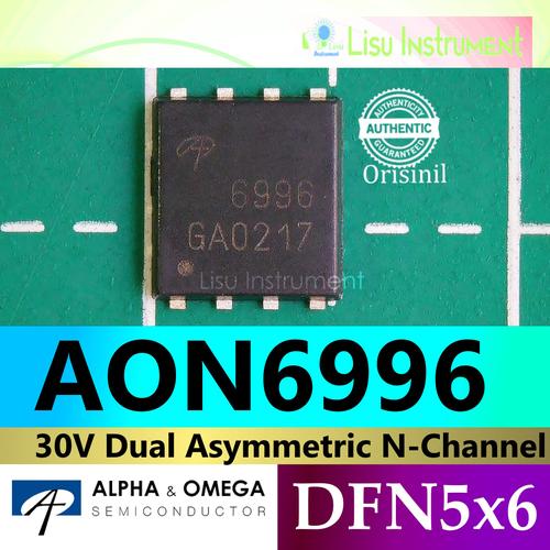 Jual AON6996 30V Dual Asymmetric N-Channel MOSFET 6996 DFN5x6-8L Alpha ...
