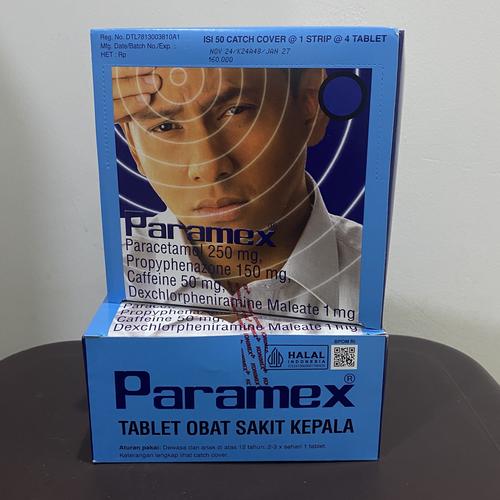 Jual Paramex tablet sakit kepala 1 box harga termurah - Jakarta Timur ...